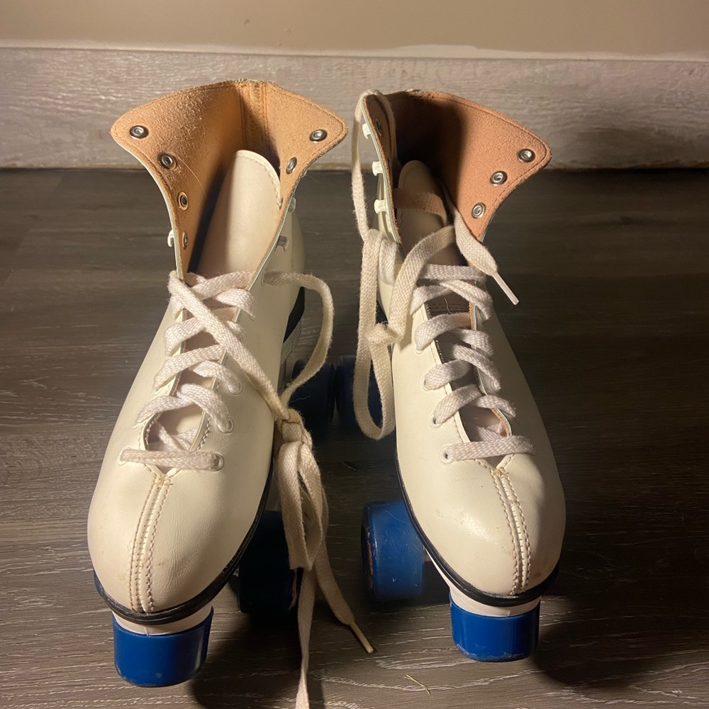 Roller Derry Roller Star Freestyle White Skates - Gem